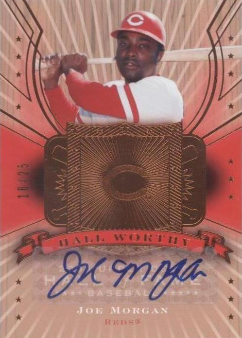 2005 Upper Deck Hall of Fame - Hall Worthy Joe Morgan #HW-MO1 ...