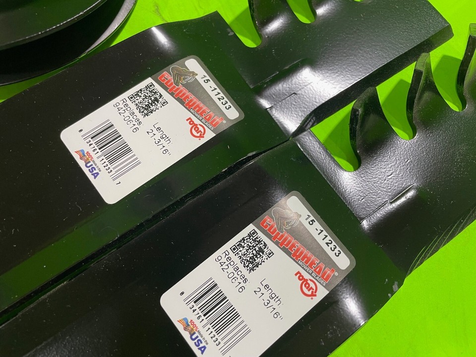 Troy-Bilt Mustang 42 Zero-Turn Mower Deck Spindles & Gator Blade Kit | eBay