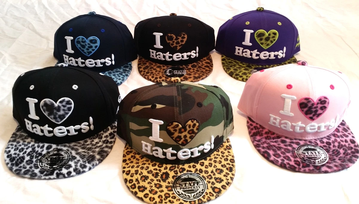 Snapbacks I Love Haters Pink