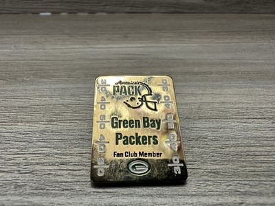 Green Bay Packers Cheese Fan Club Member Lapel Pin NFL Football ...