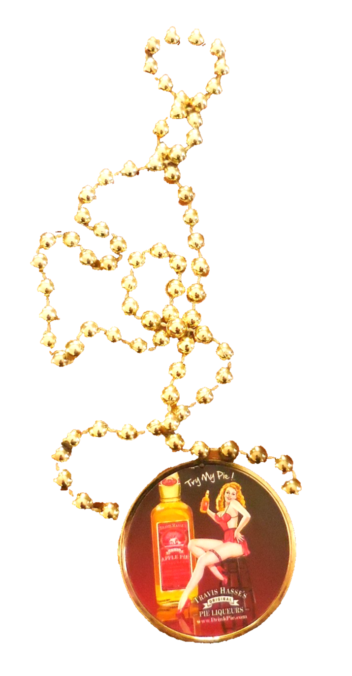 Taste My Pie plastic Necklace, Travis Hasse's Pie Liqueurs | eBay