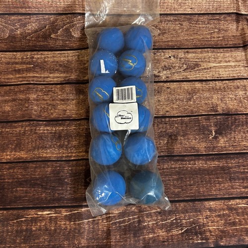 Sky Bounce Blue Handball Racquetball 12 Pack Bulk Rubber High Bounce ...