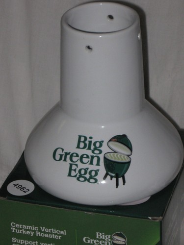 Big Green Egg Ceramic Vertical Turkey Roaster NWB | eBay