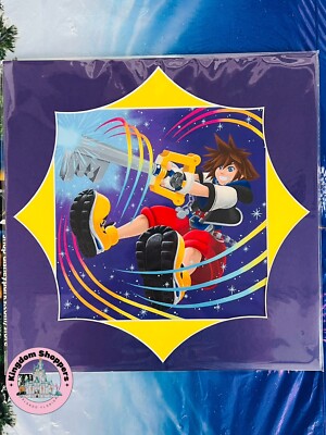 2025 Disney Parks Morgan Ditta Kingdom Hearts Sora Print 16x16” | eBay