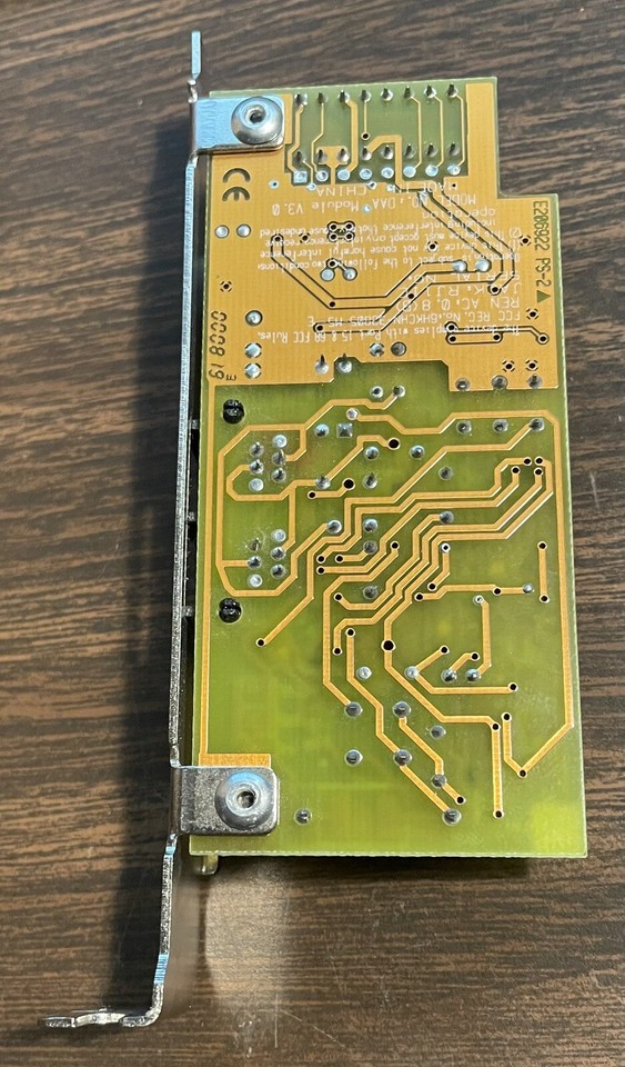 PCTEL Internal DAA Module V3.0 Telephone Phone Fax 56K Modem Card RJ-11 ...