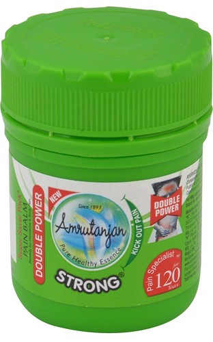Amrutanjan Strong Pain Rub (Balm) Green - 30ml | eBay