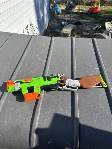 Nerf Zombie Strike Slingfire Blaster Shotgun Dart Gun | eBay