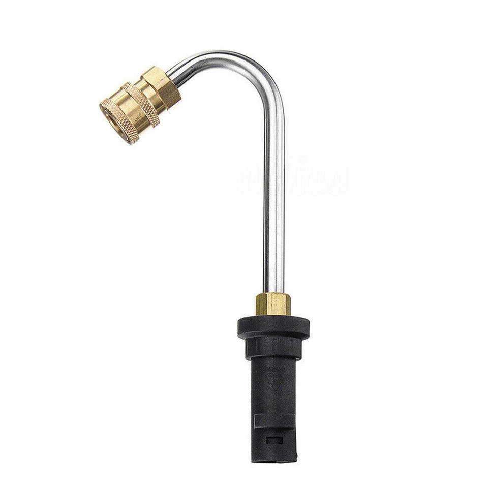 Metal Rod 1/4 Quick Connector Jet Lance Spear Curved Head Rod for ...