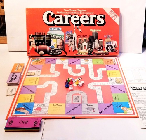 Careers Revised Edition Board Game Parker Brothers 1979 Vintage ...