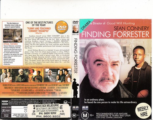 Finding Forrester-2001-Sean Connery-Movie-DVD | eBay