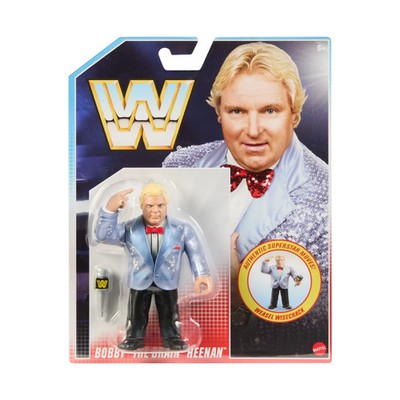 WWE WWF Bobby The Brain Heenan Mattel Retro Action Figure Factory ...