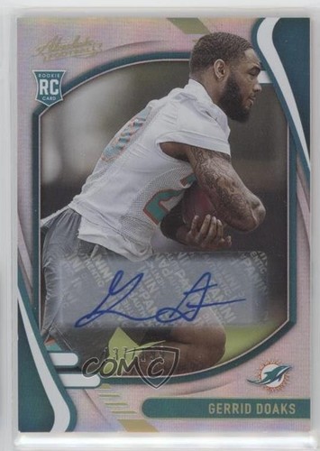 2021 Absolute Rookies Spectrum Signatures /199 Gerrid Doaks #189 Rookie ...