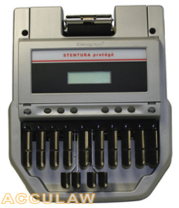 Stenographs - Stentura Protege Stenograph Machine