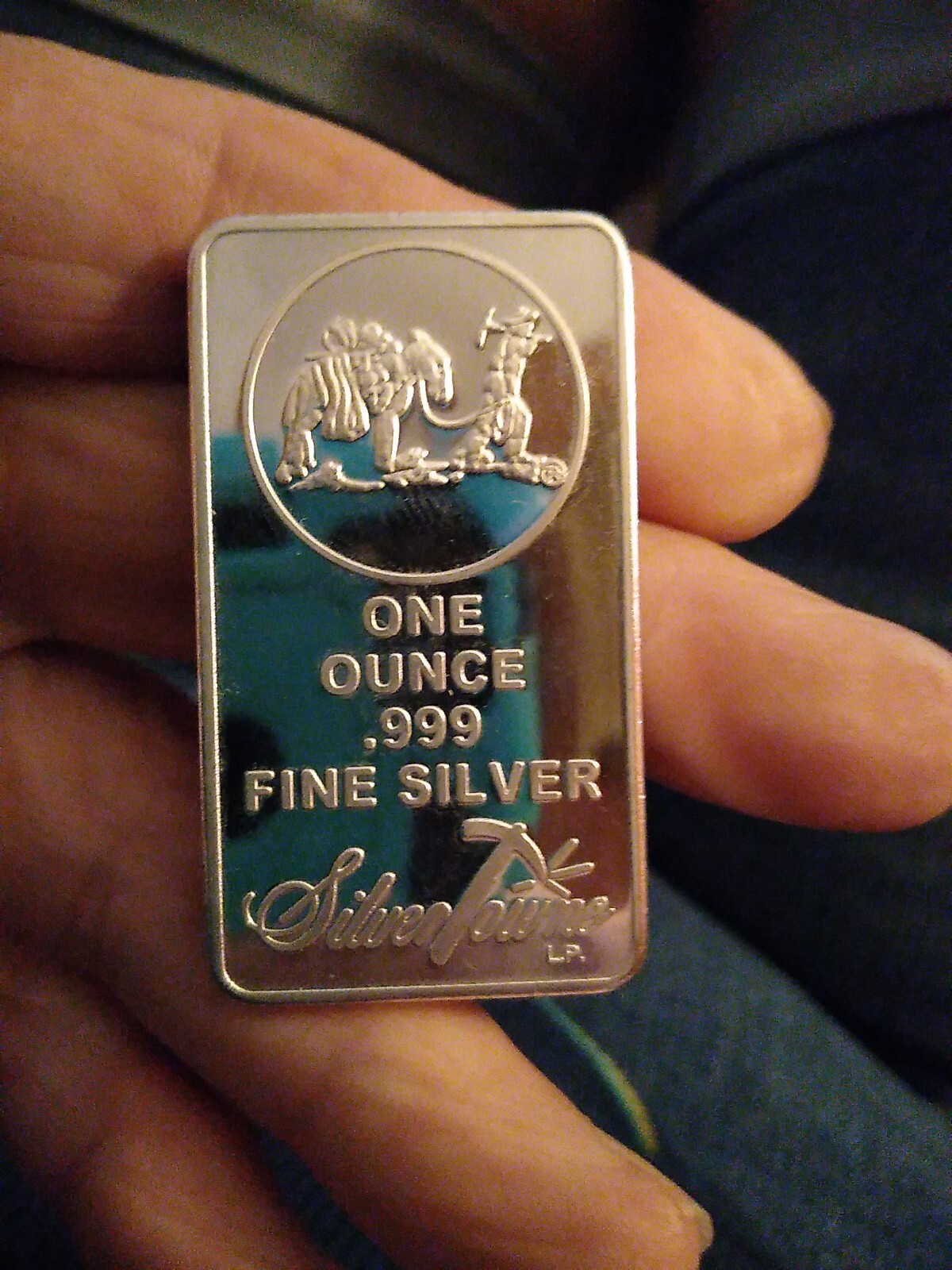 SilverTowne Great- Prospector & mule 1 Oz .999 Fine Silver. | eBay