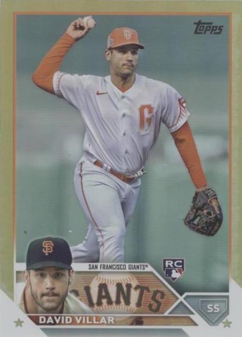 2023 Topps Series 1 - David Villar #277 Gold Foil (RC) for sale online ...