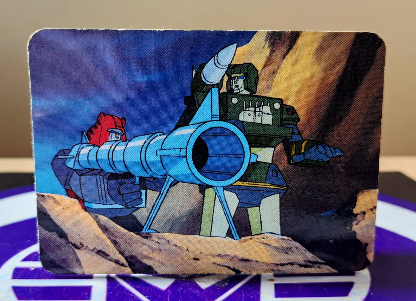 TRANSFORMERS G1 MEGATRON IN THE VIEWFINDER CARD 1985 | eBay