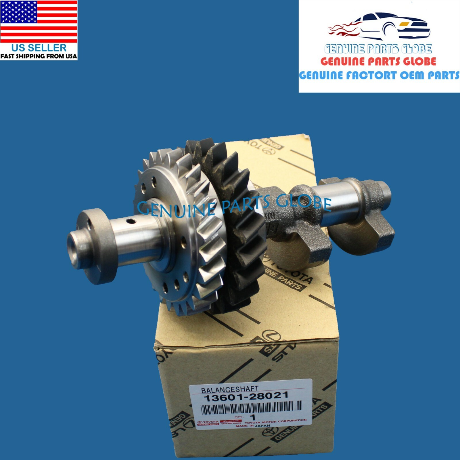 GENUINE OEM TOYOTA CAMRY MATRIX SOLARA xB NO.1 ENGINE BALANCE SHAFT ...