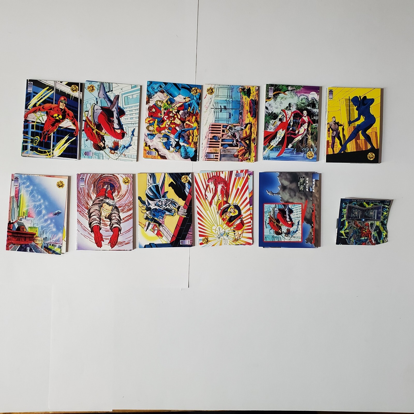 Deathmate 1993 Atlas Trading Cards Near Complete Base Set | eBay