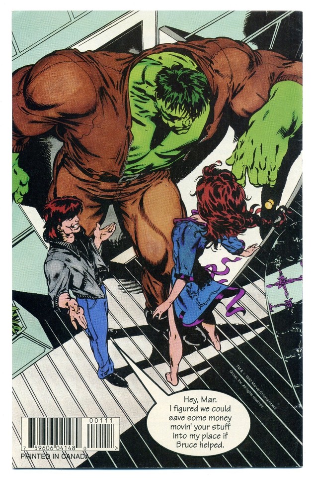 1994 Marvel Incredible Hulk Sevent-Five Cent Ashcan Edition Rick ...