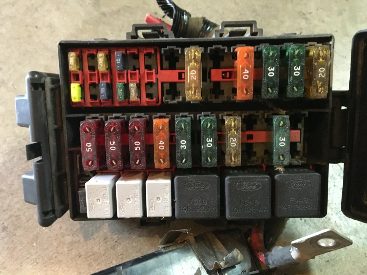 Fuses And Relay Box Diagram Ford F150 1997-2003 Fuse Box,, 47% OFF