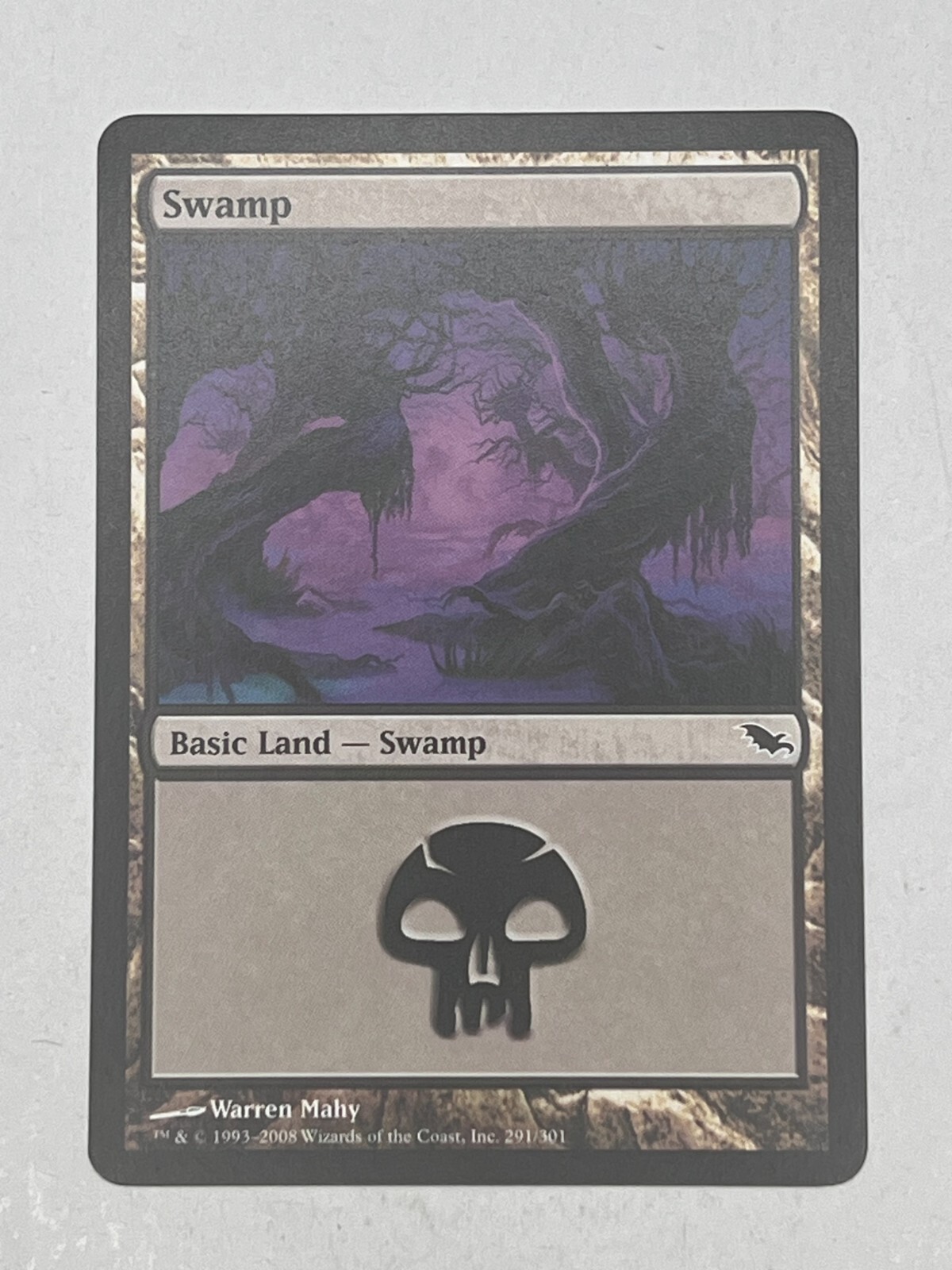 MTG Artist Proof Swamp #291 Shadowmoor Signed by Warren Mahy | eBay