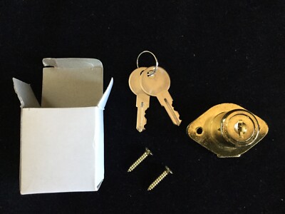 Ultra Hardware Cabinet & Drawer Lock #44821 Brass Model 189KD | eBay