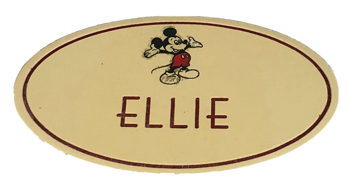 Mickey Mouse Name Tags