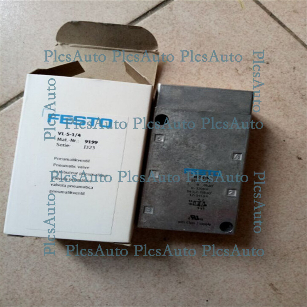 1PCS Festo VL-5-1/4 9199 Pneumatic Control Valve In Box -New , fast ...