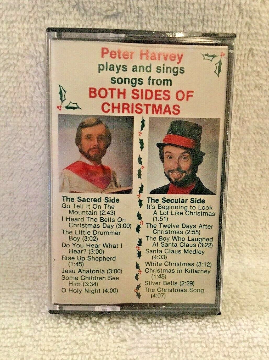Peter Harvey plays & sings songs from BOTHSIDES OF CHRISTMAS cassette ...