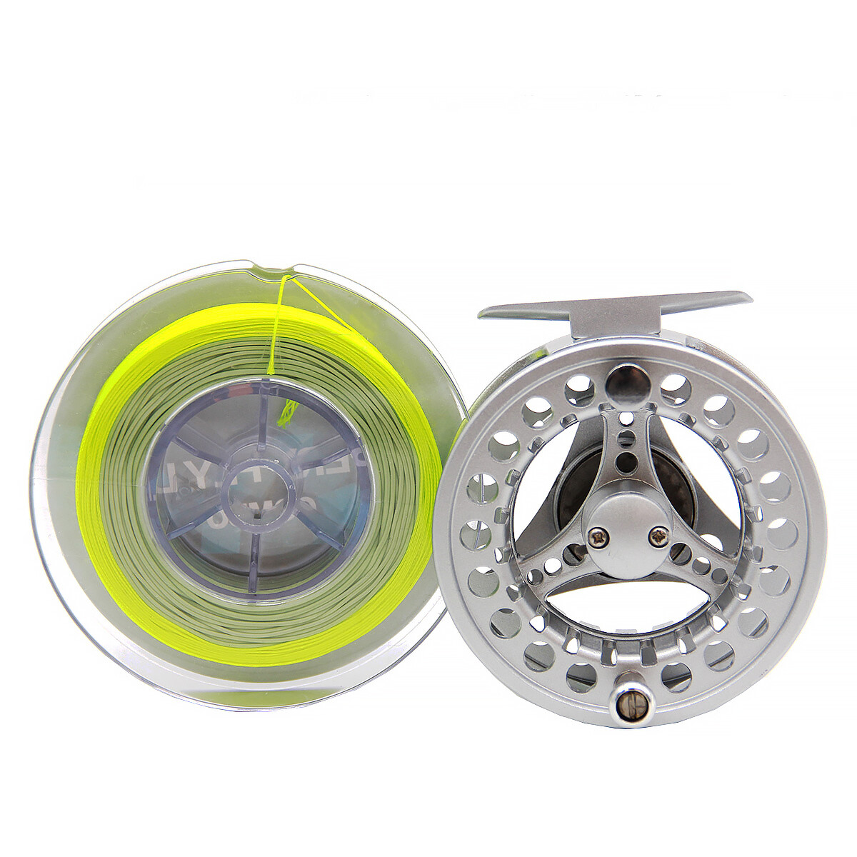 Fly Reel Fly Line 3/4 5/6 7/8WT Fly Fishing Reel With WF 3/5/8F Fly ...