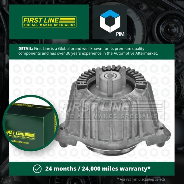 Engine Mount Fits MERCEDES E220 2.2d Left 09 to 16 Mounting Firstline ...