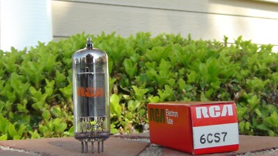 6CS7 NOS/NIB RCA Dual Triode Tube-Tested-Factory Fresh-Free Shipping in ...