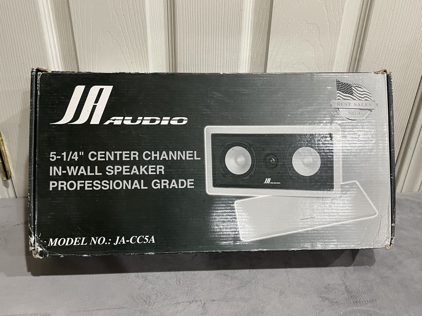 New JA Audio 2 Way LCR In Wall Set of 2 Surround Sound Speakers White ...