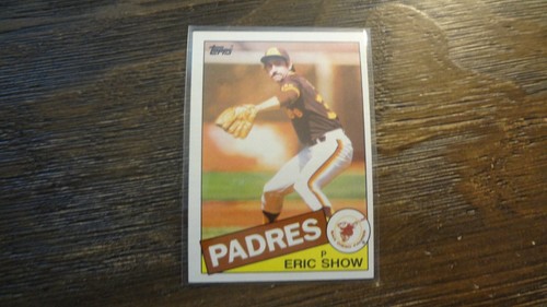 1985 TOPPS # 118 ERIC SHOW BASEBALL CARD | eBay