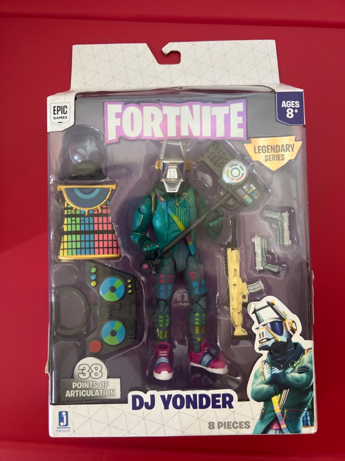 FORTNITE DJ YONDER LEGENDARY SERIES 6” INCH ACTION FIGURE JAZAWARES NEW ...