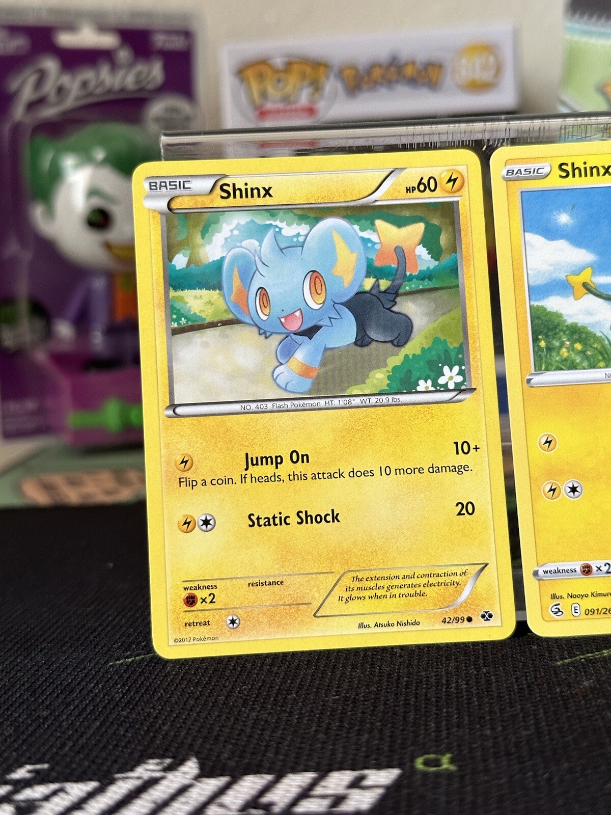 2012 - Shinx 42/99 & Shinx 091/264 Fusion Strikes - Pokémon TCG ...