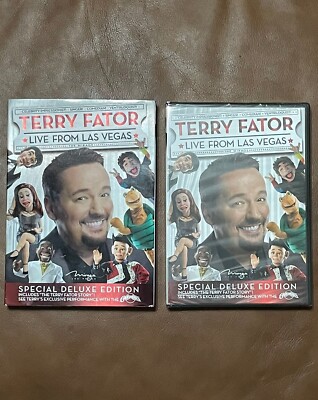 NEW Terry Fator - Live From Las Vegas (DVD, 2009) W/Slip Cover FACTORY ...