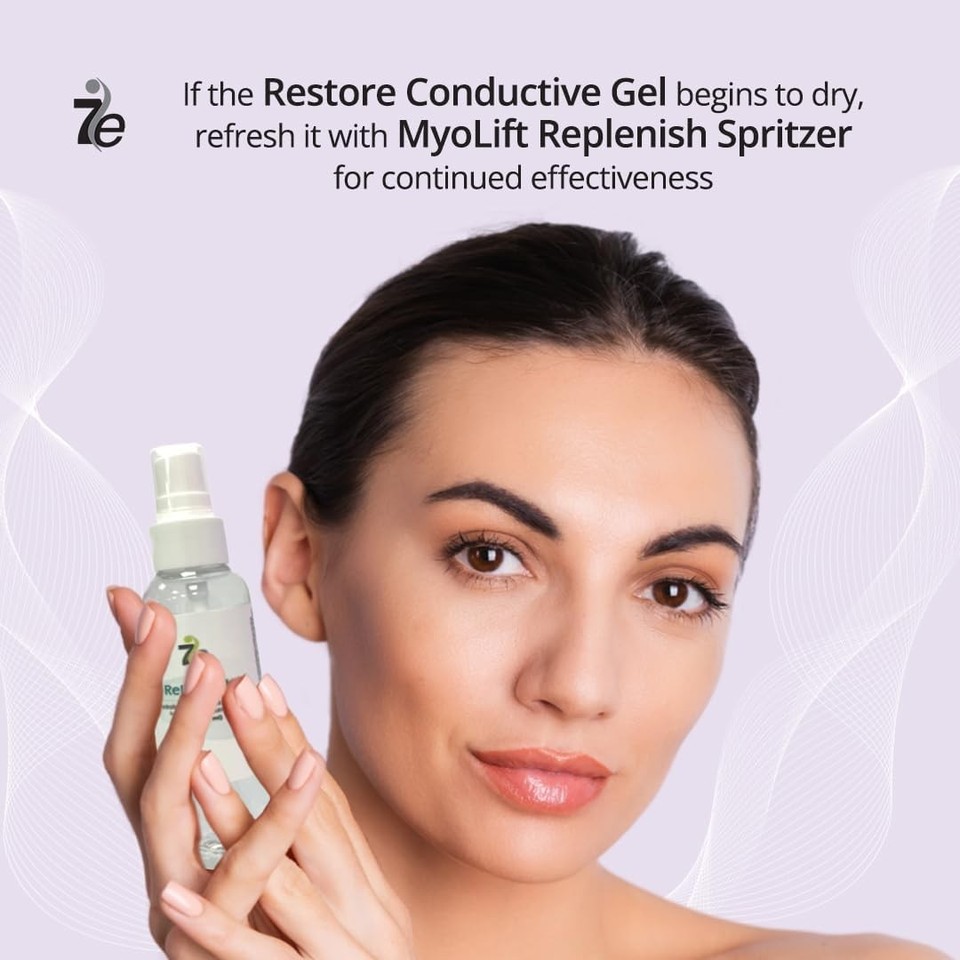 Conductive Gel for Microcurrent Facials - Hydration, Anti-Ageing ...