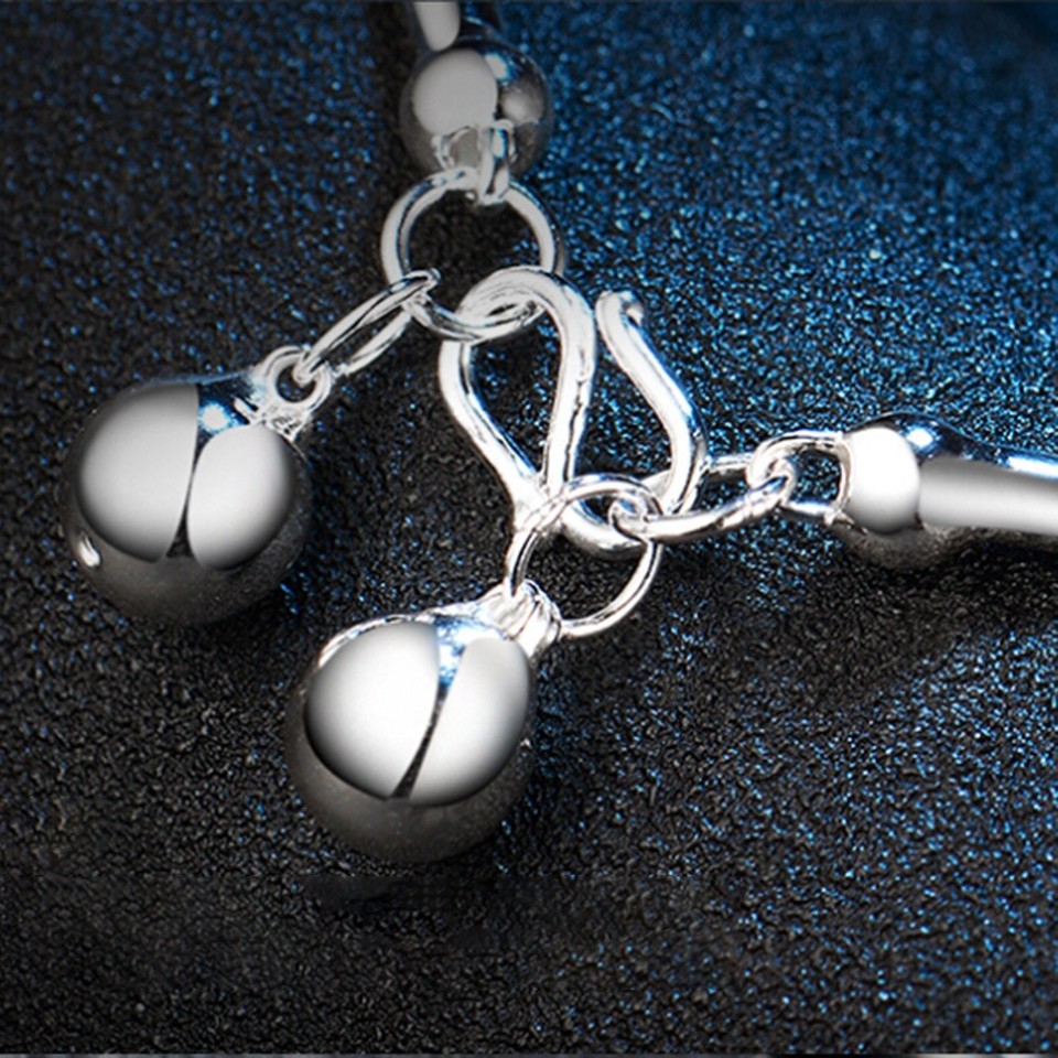 2pcs Female Transit Beads Crescent Moon Bracelet Bangle | eBay UK