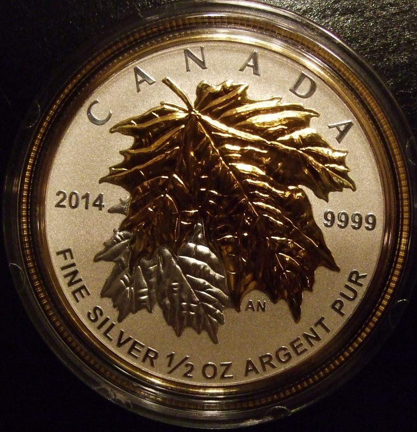 RARE collectible! Canada 2014 Fine Silver Fractional Set - Maple Leaf ...