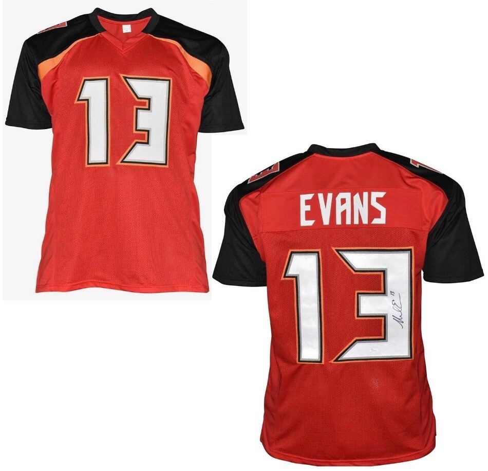Mike Evans Autographed Memorabilia | Signed Photo, Jersey, Collectibles ...