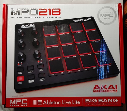 Akai MPD218 Professional USB MIDI controller 16 Pad #33 694318016930 | eBay