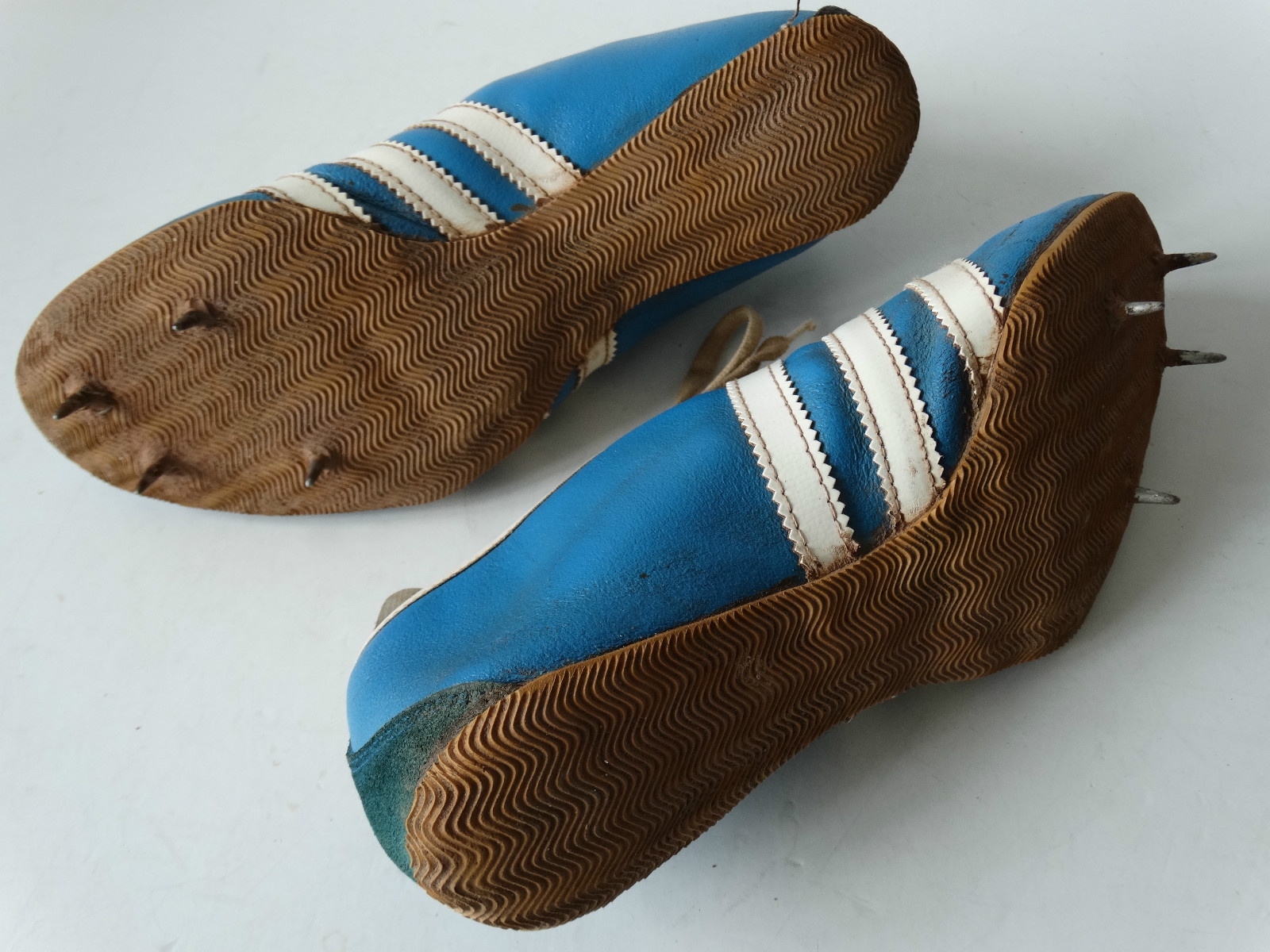 Vintage Adidas SPRINT Spikes Laufschuhe Gr 38(6) Sprinter Trainers very ...