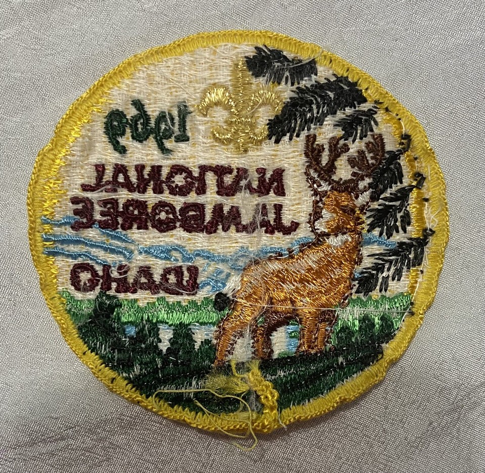 Vintage Boy Scouts BSA Patch 1969 National Jamboree Idaho - Deer Trees ...
