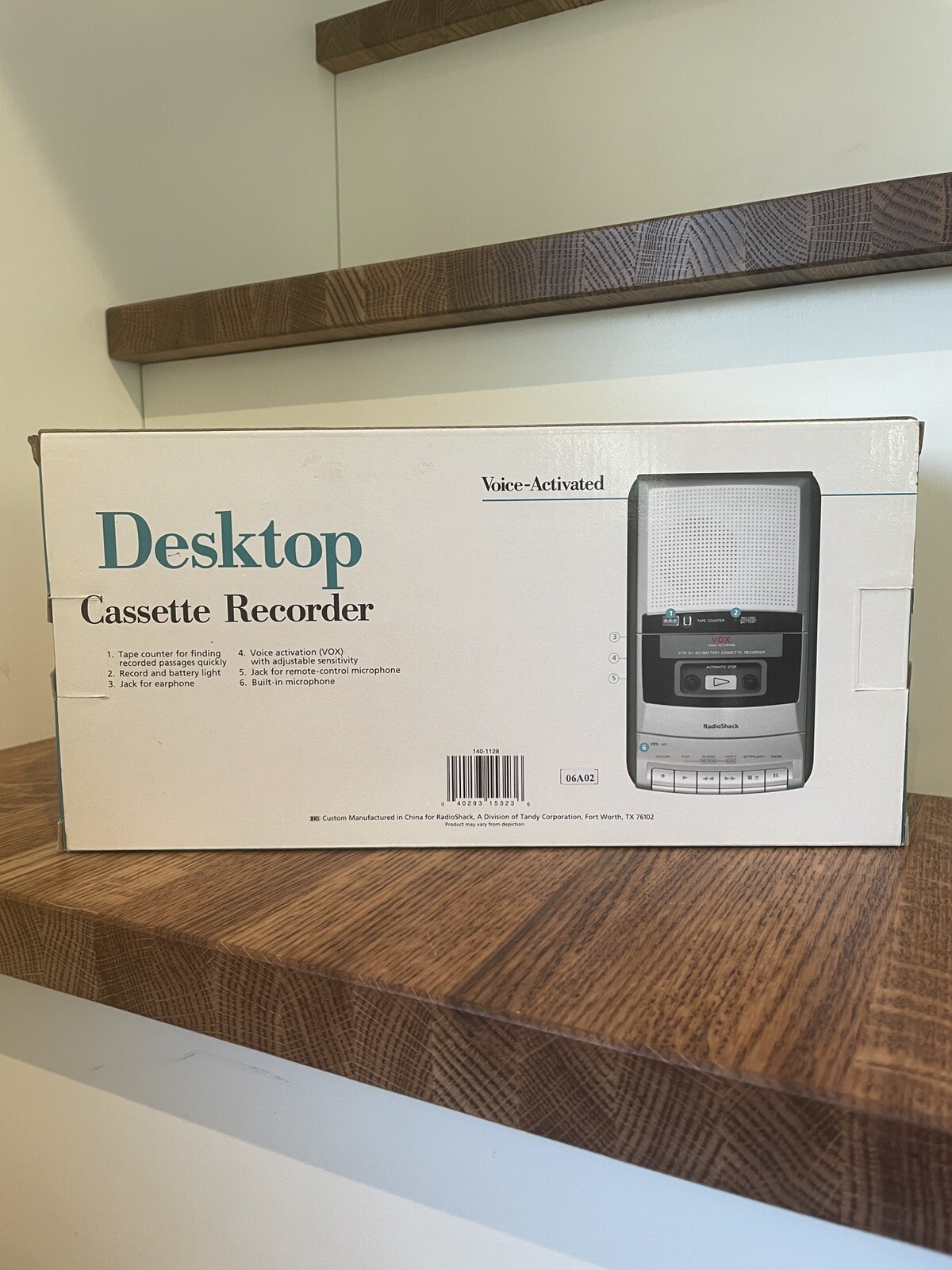 Radio Shack CTR-121 Desktop Cassette Voice Recorder for sale online | eBay