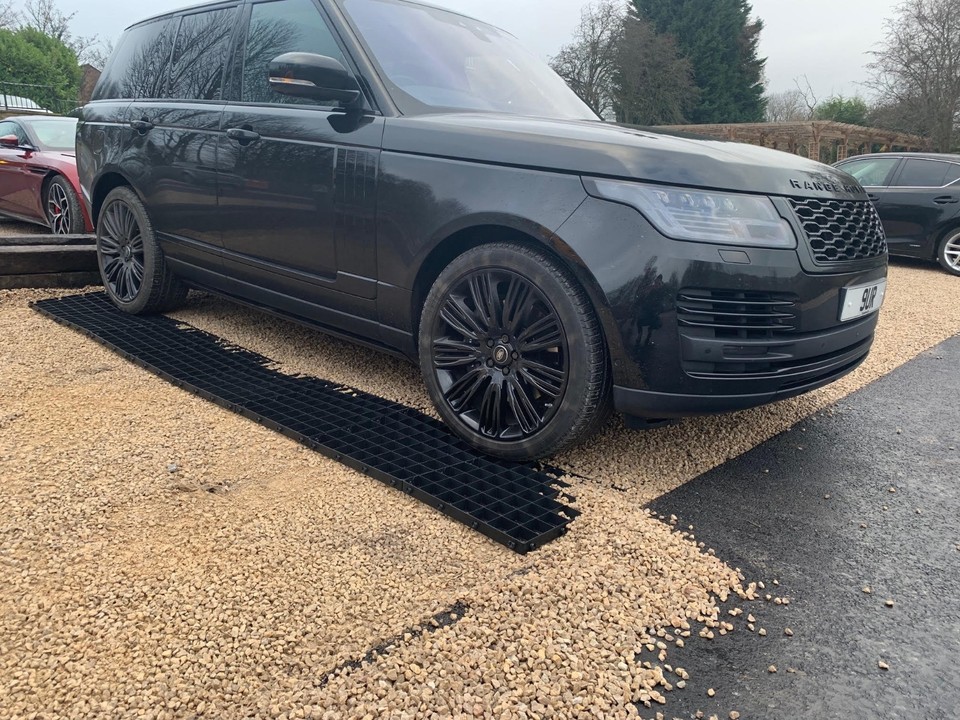 DRIVE GRIDS PLASTIC PARKING GRID +HEAVY DUTY MEMBRANE - ECO BASE GRAVEL ...
