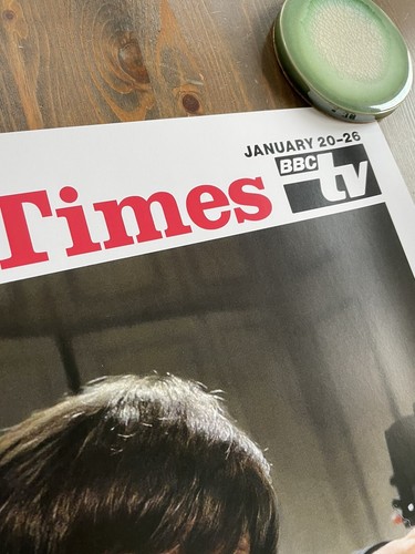 A2 Doctor Who Radio Times Patrick Troughton Print Tardis Second Doctor ...