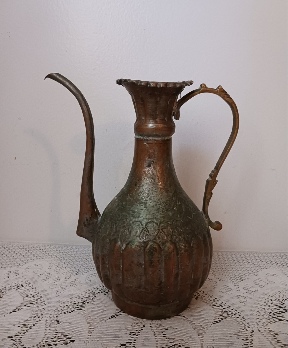 Old Copper Water Vessels Arabic