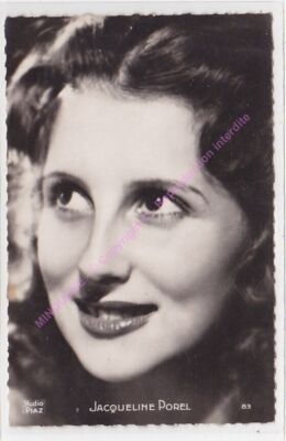 Postcard RPPC STAR Jacqueline Porel Photo Studio Piaz Edit P.I. 83 | eBay
