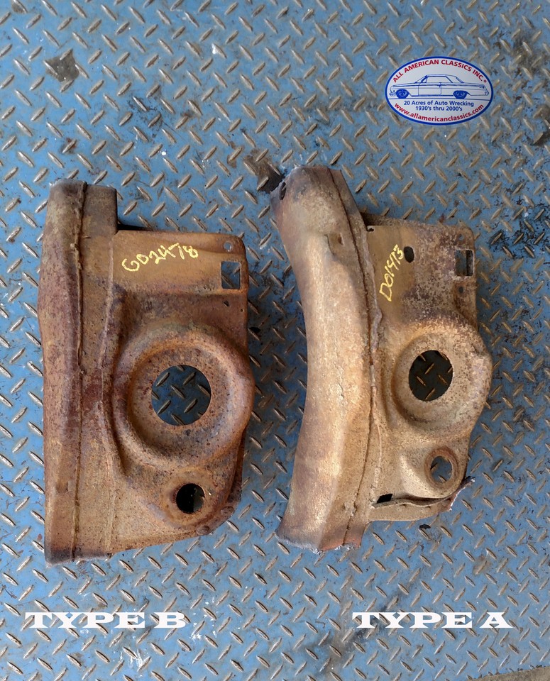 1964 65 66 CHEVELLE SKYLARK 442 GTO REAR FRAME SPRING POCKET A-BODY ...